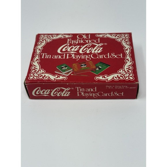 Coca Cola | Games | Rare Coca Cola Playing Cards Deck Vintage Retro 98s ...